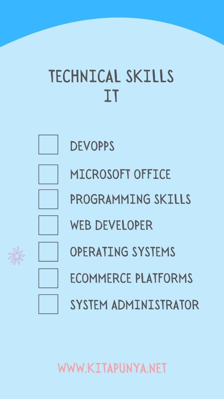 50+ Contoh Keterampilan Teknis (Technical Skills) Masa Kini Paling Dicari