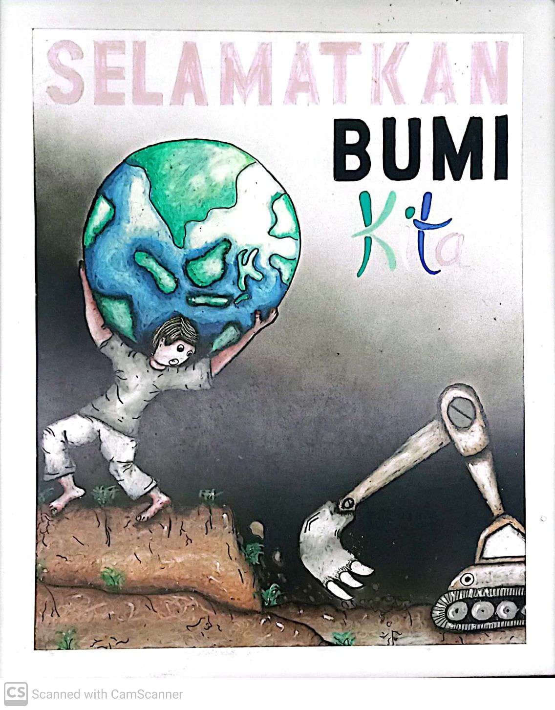 10 Contoh Poster tentang Lingkungan Hidup - Kita Punya